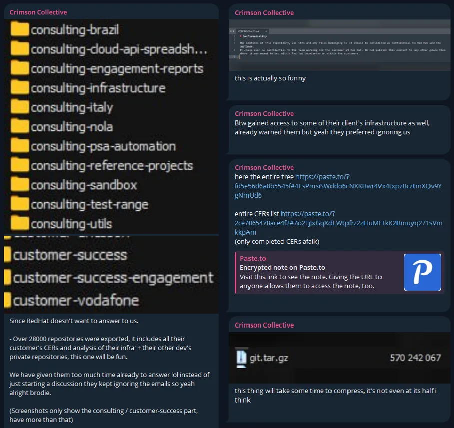 Red Hat Confirms Data Breach After GitLab Repositories Stolen - Daily Dark Web