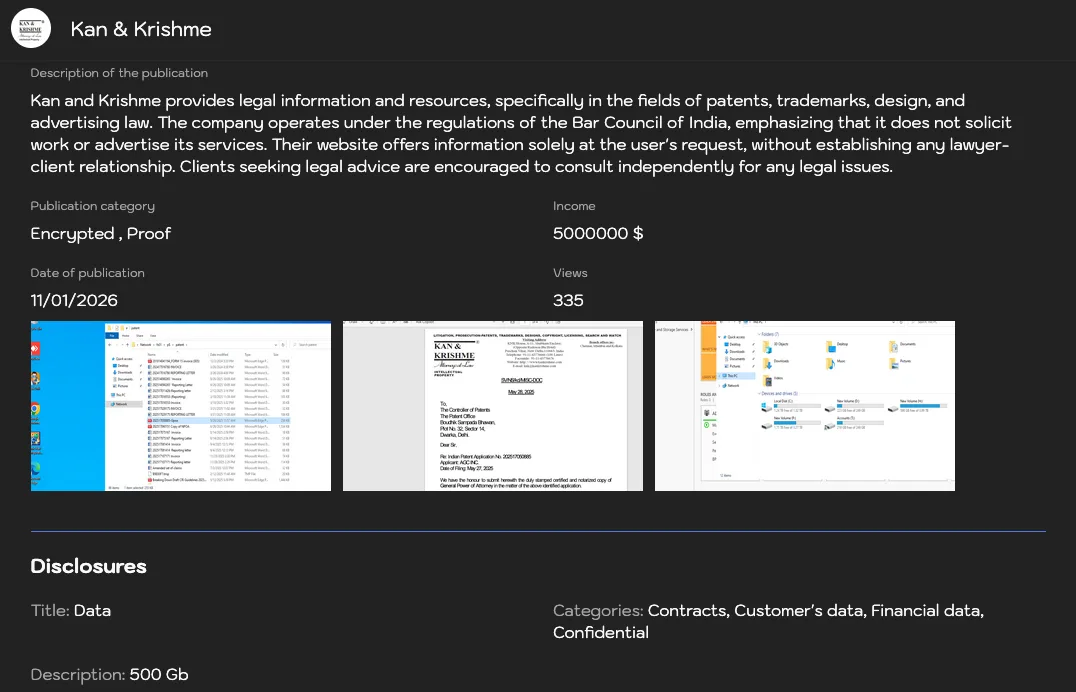 Kan & Krishme Law Firm Hit by Sinobi Ransomware Data Breach - Daily ...